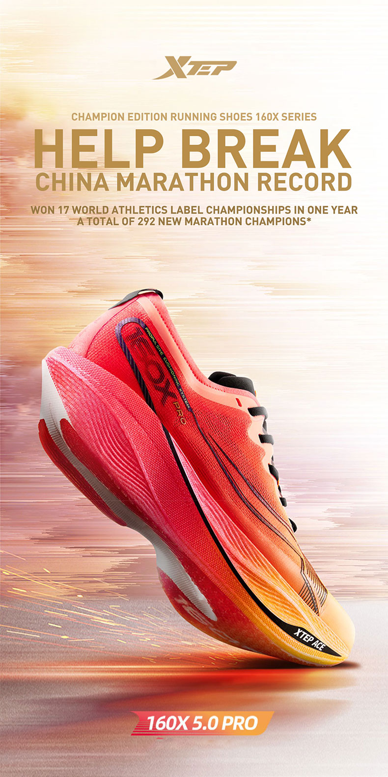 【XTEP】160X5.0 Pro | Kasut Running Shoes Professional Marathon Racing ...