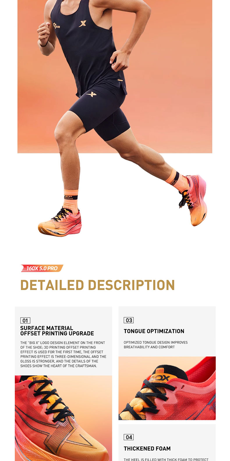 【XTEP】160X5.0 Pro | Kasut Running Shoes Professional Marathon Racing ...