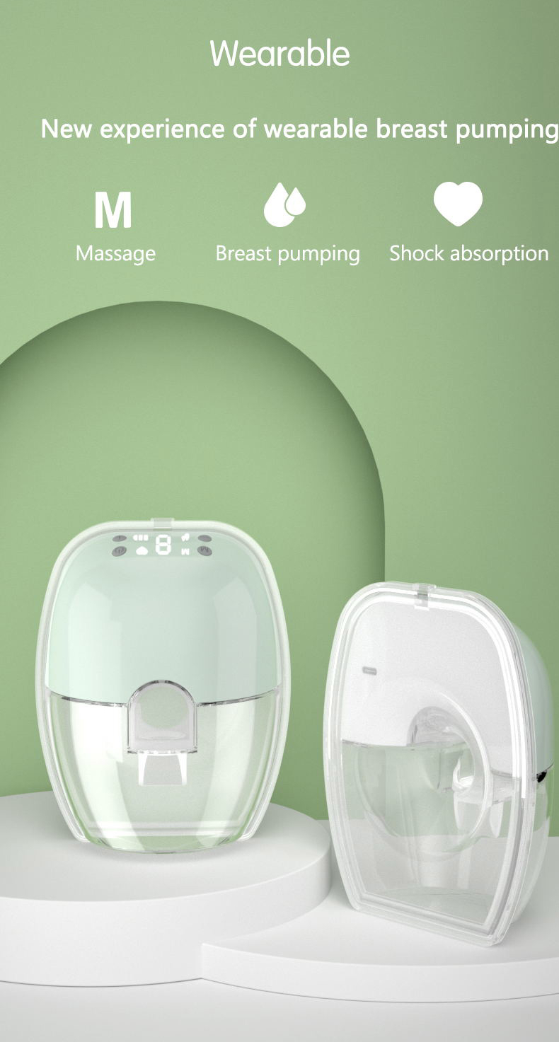 [New Arrival]Portable Breast Pump Wearable Electric Breast Pump for ...