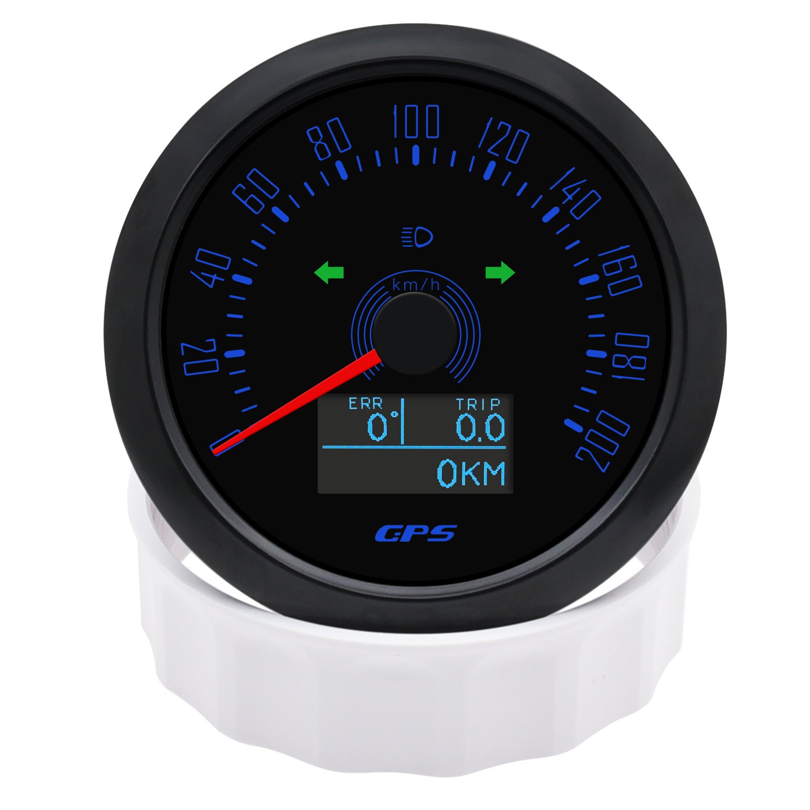 200 km/h 3 in 1 Multifunction gauge GPS Speedometer with COG TRIP Total ...