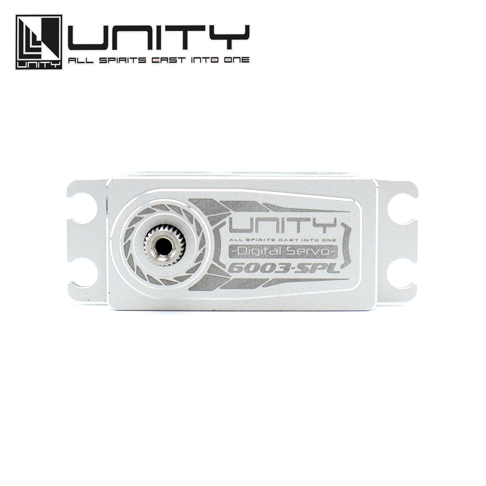 Unity RC 6003SPL Metal Short Body Servo UR710 V2 Anti-Shake Rudder Gyroscope for 1/10 Rear-Drive ...