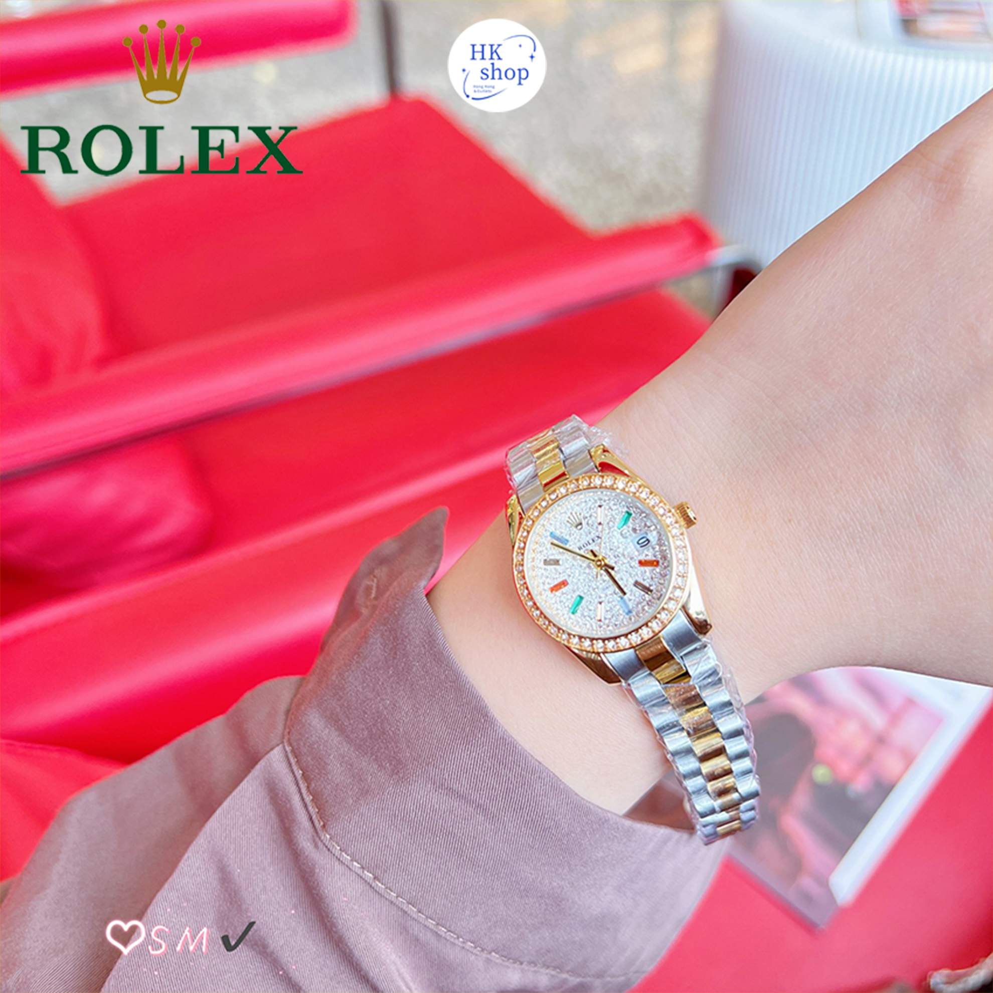 Swiss Classic Women's Watch Date Rainbow Series Luxury Fashion Business ...