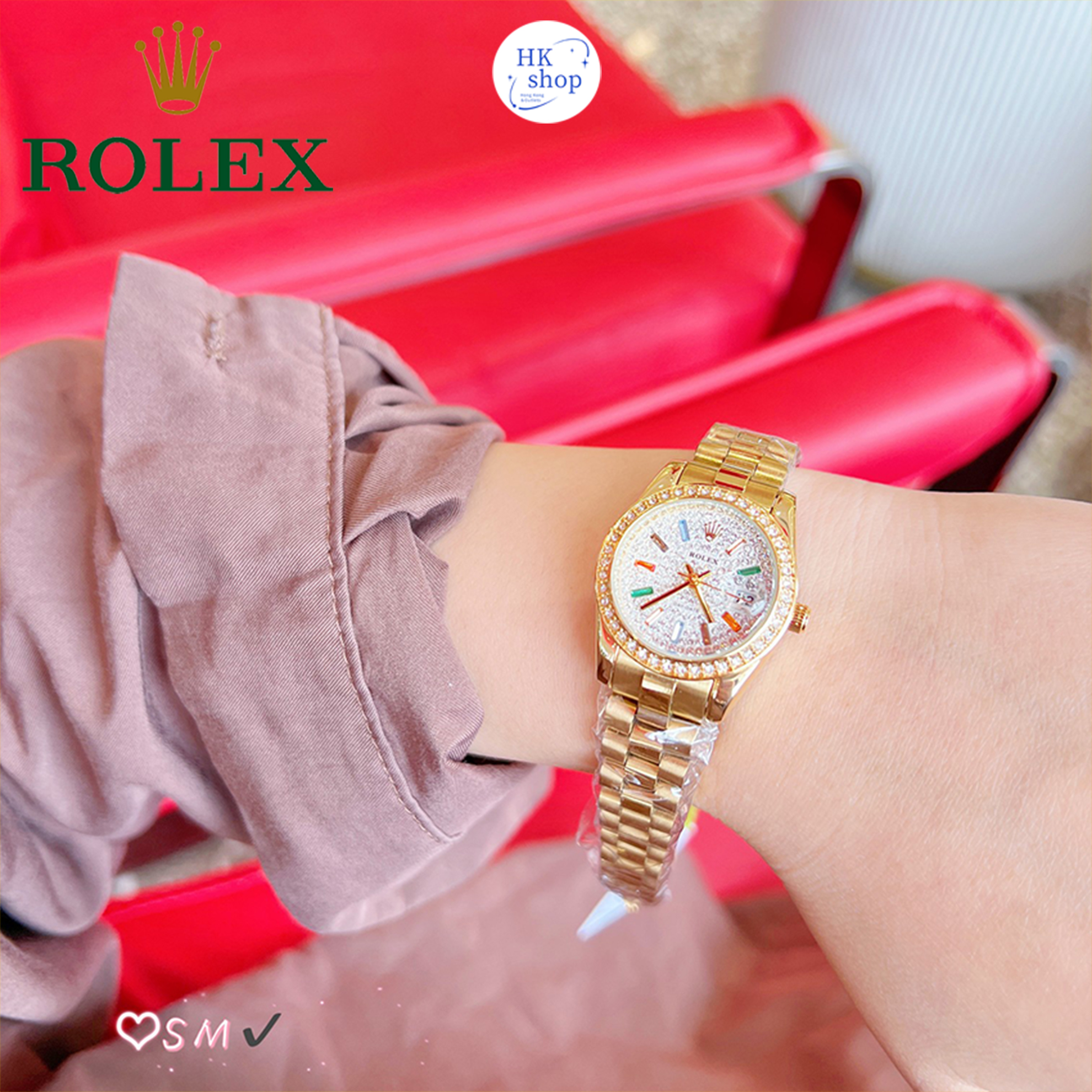 Swiss Classic Women's Watch Date Rainbow Series Luxury Fashion Business ...
