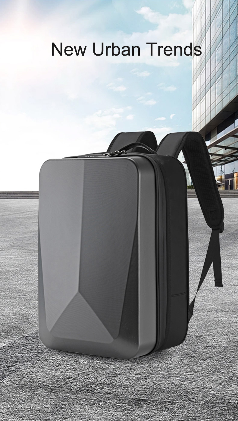 Resilver 2023 Men's Anti-theft Lock Backpack USB Charging Laptop ...