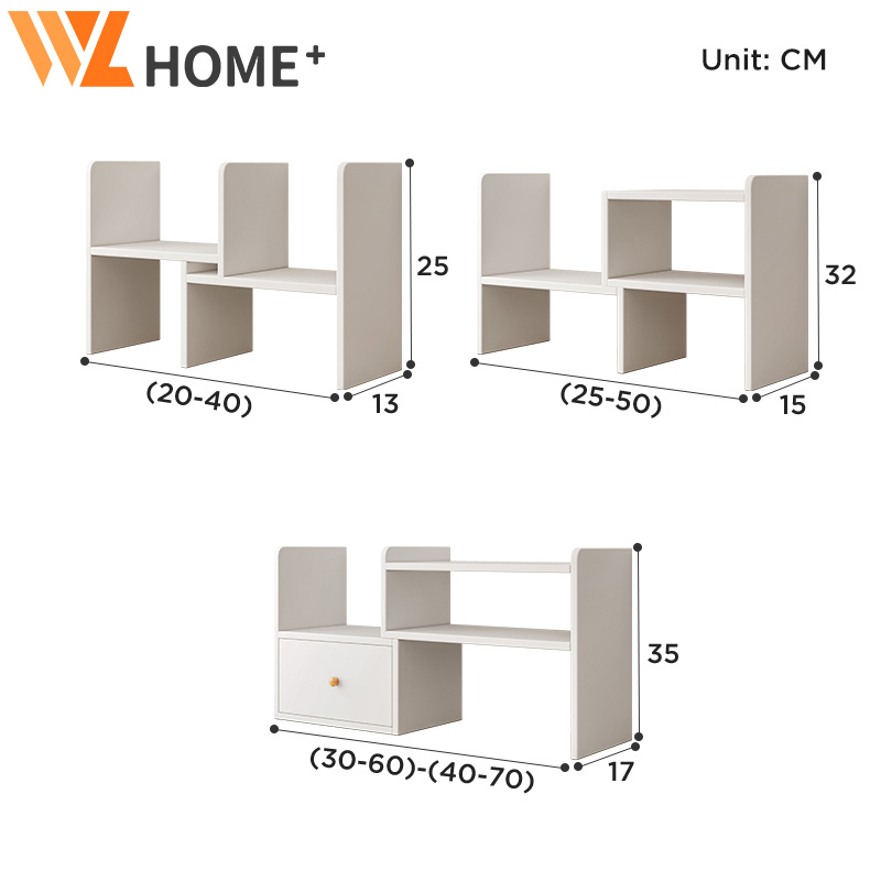Desk organizer Table Organizer Table Top Rack Desktop Rack Adjustable ...