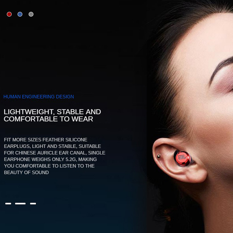 JBL T280 TWS Wireless Bluetooth Earphone Sports Earbuds Deep Bass ...