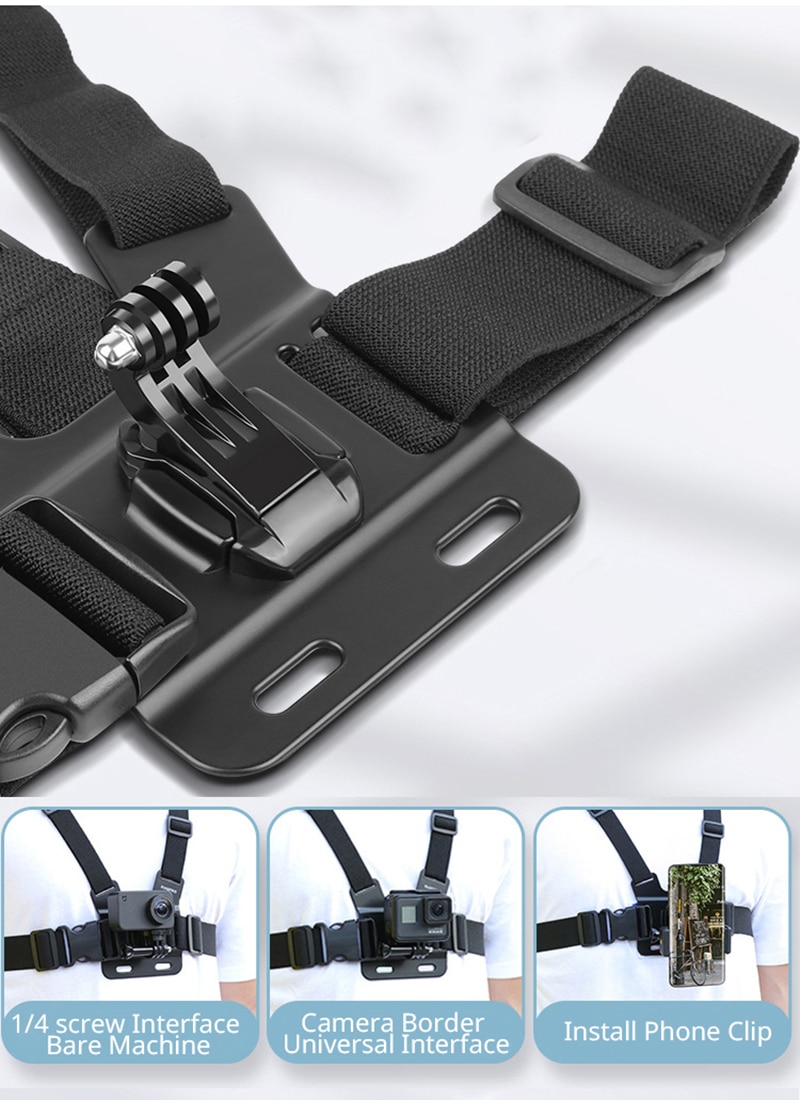 DJI Osmo Pocket 2 Chest Strap Mount Band Belt Strap Mount for DJI OSMO ...