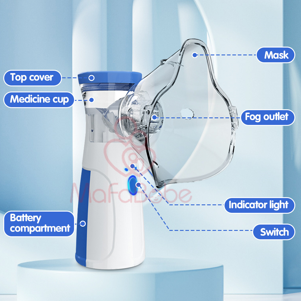 MaFaBabe Mini handheld nebulizer Children's nebulizer Portable ...