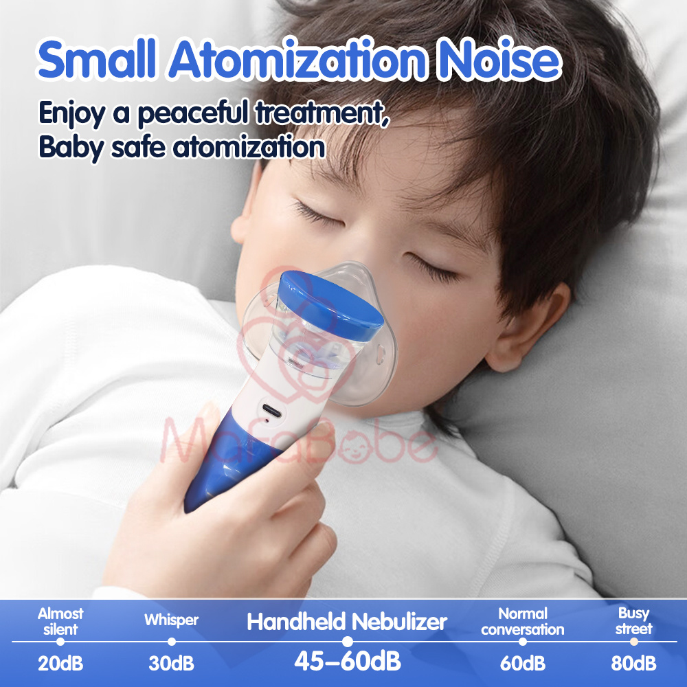 MaFaBabe Mini handheld nebulizer Children's nebulizer Portable ...