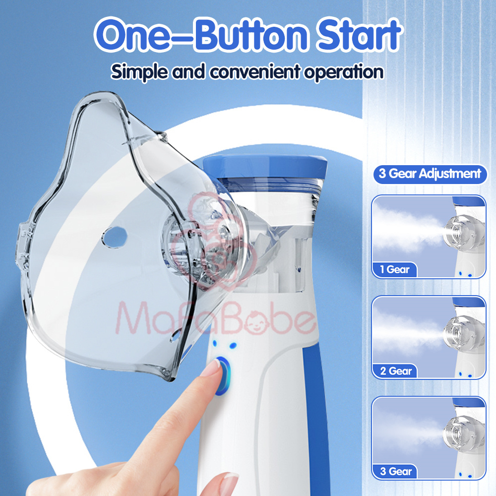 MaFaBabe Mini handheld nebulizer Children's nebulizer Portable ...