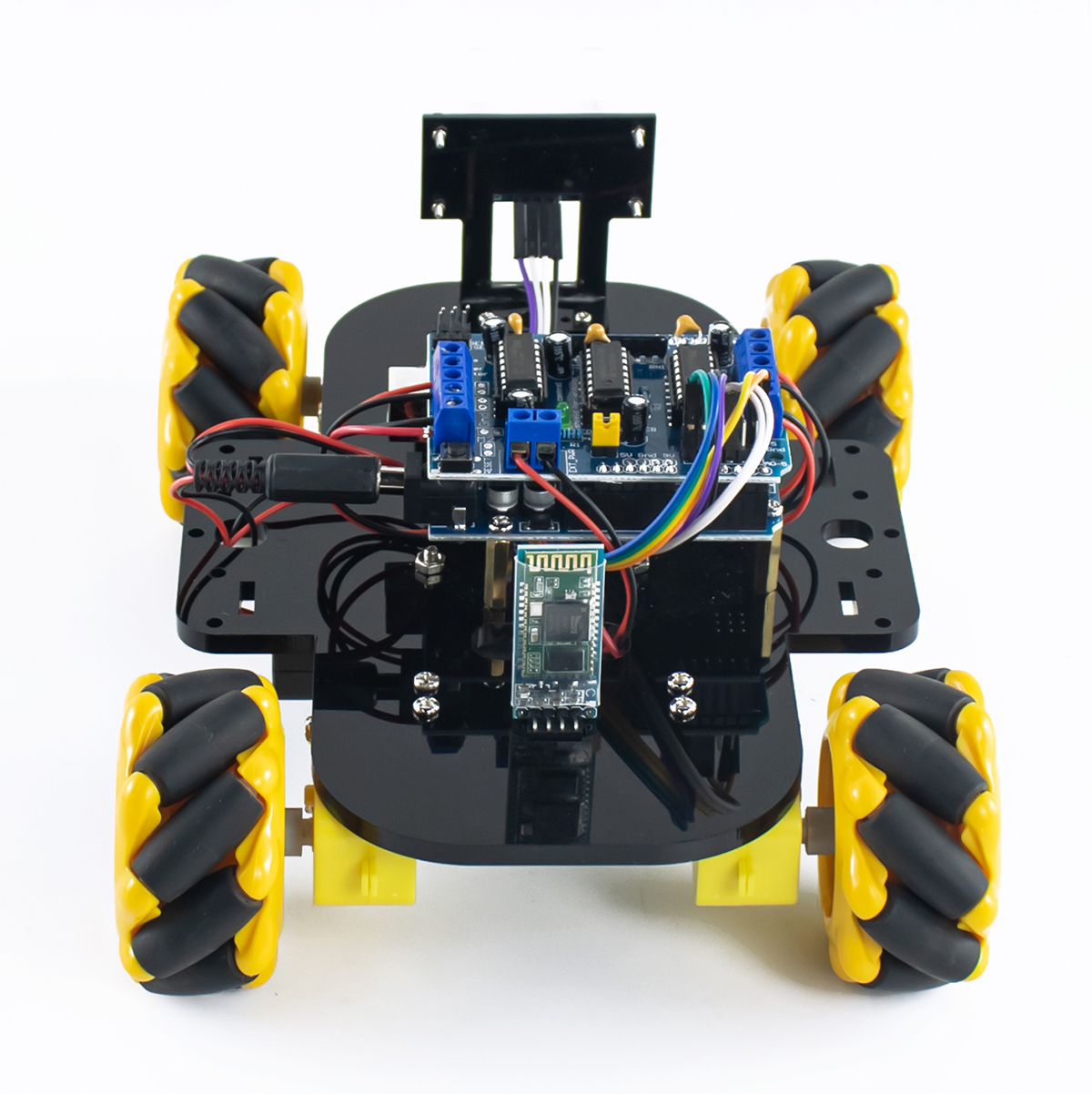 LAFVIN Omni Directional Mecanum Wheels Robot Car Kit for Arduino UNO R3 ...