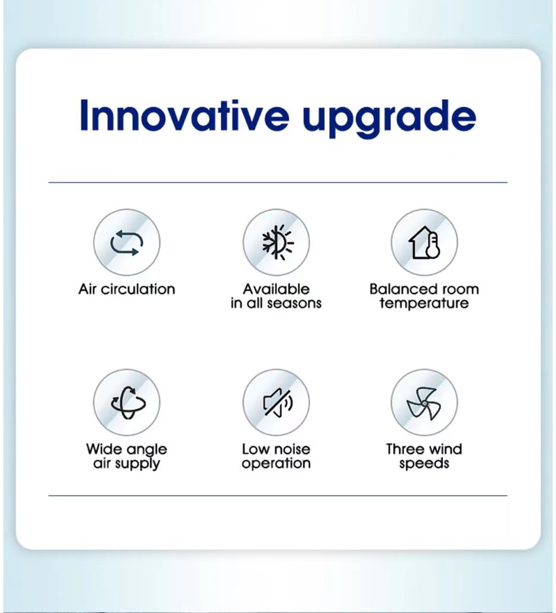 Weyon 3D Surround Air Circulation Fan Household Electric Hight ...