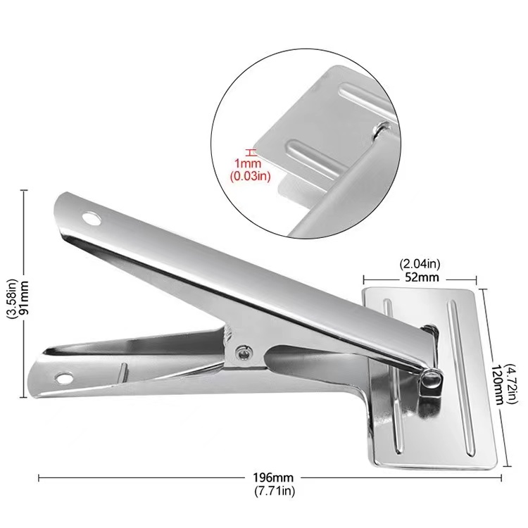 Garment cutting bed fabric clamp, movable fabric clamp, hand-held ...