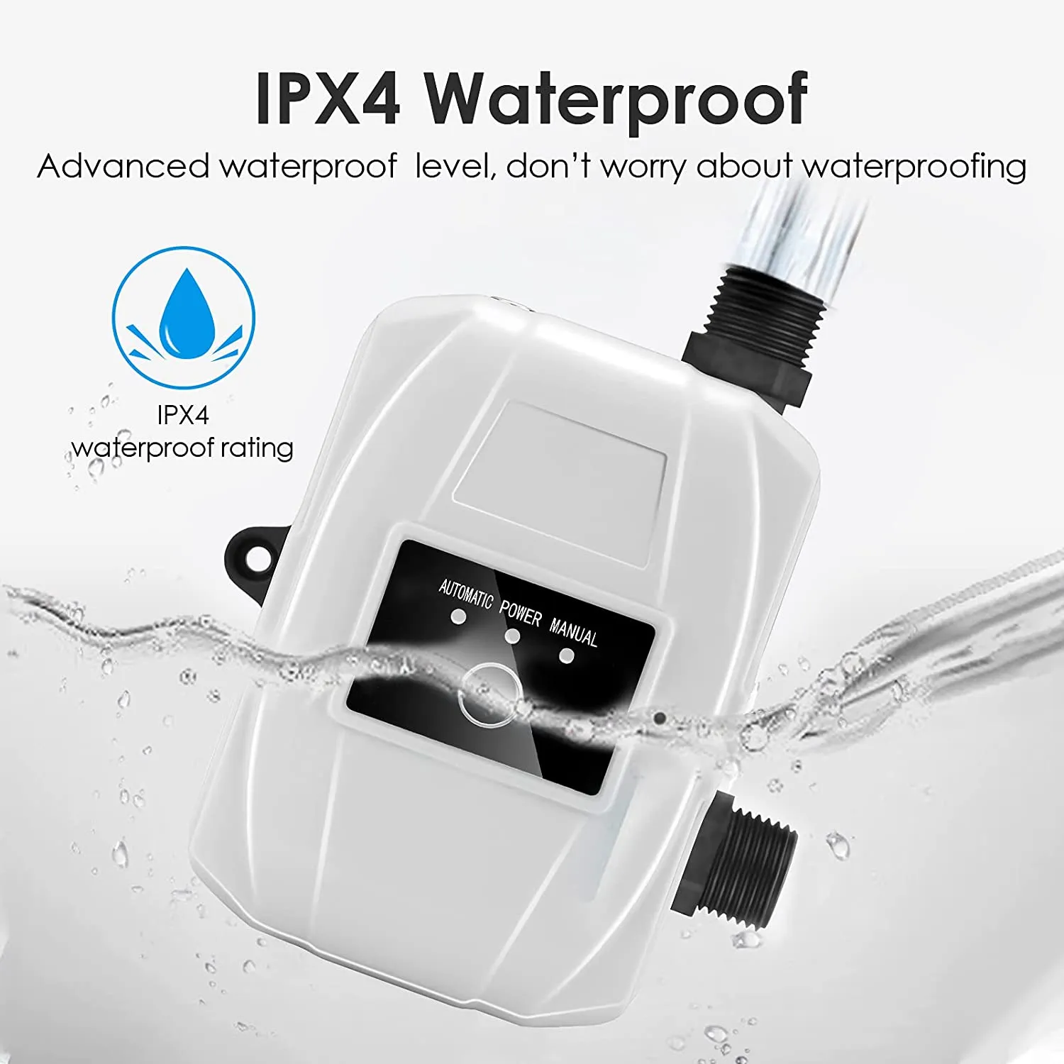 Household Pressure Booster Pump Automatic Mini Water Pump for Home ...
