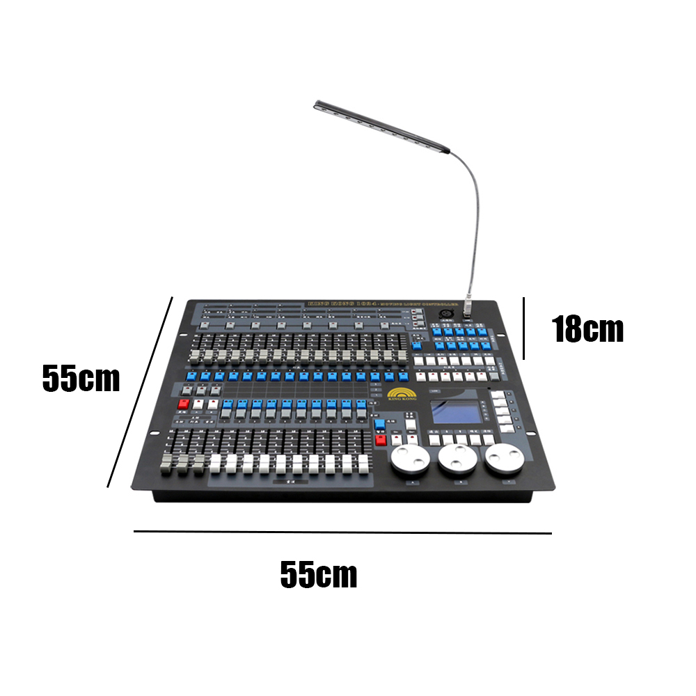 Kingkong 1024 Controller Professional Stage Lighting DMX 512 Console DJ ...