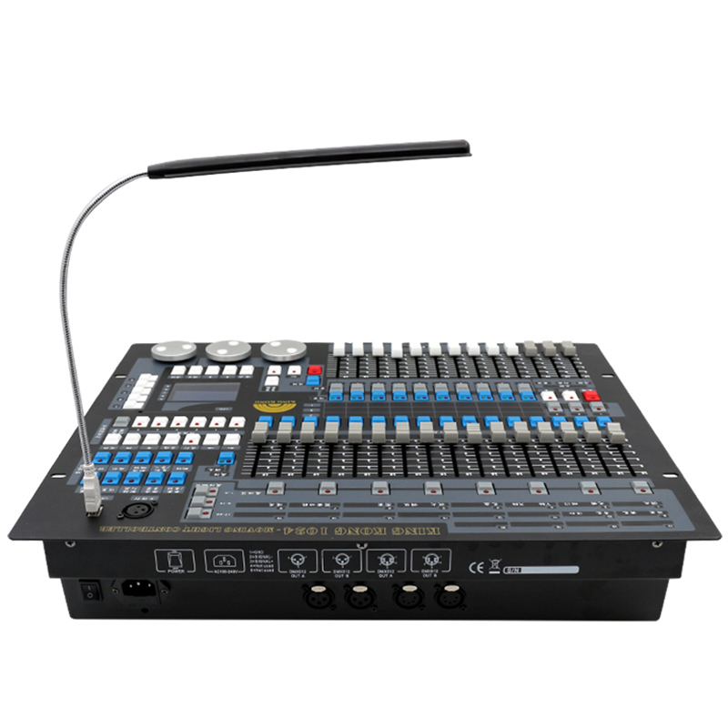 Kingkong 1024 Controller Professional Stage Lighting DMX 512 Console DJ ...