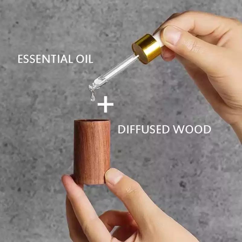 Aroma Wood Diffuser Essential Oil Diffuser air freshener refill smell ...
