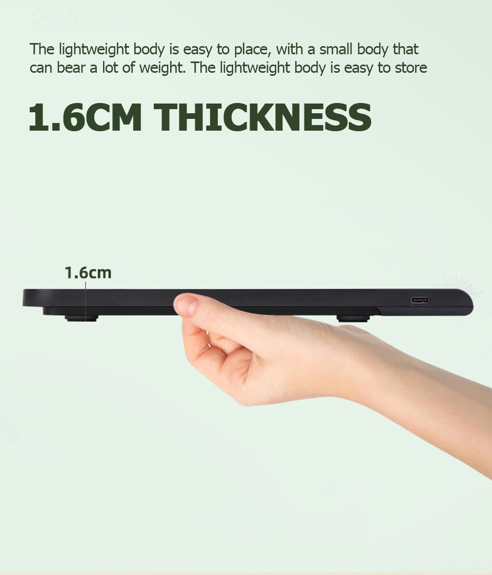 Digital Kitchen Scale 5kg/10kg/15kg 1g Portable Food Scale LED Electronic Scales Stainless Steel ...