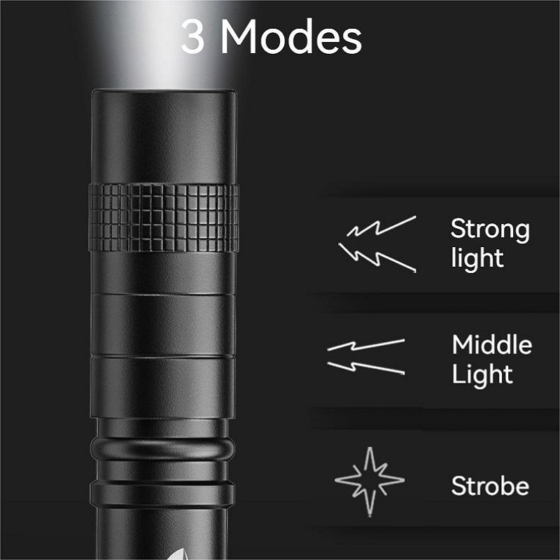 SmilingShark SD1210 LED Mini Torch light Super Bright XPE Flashlight ...