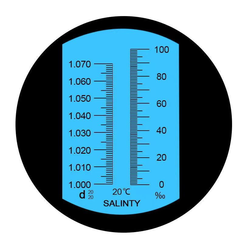 (Ready Stock)Gravimeter 0~100%Refractometer Sea Salinity Meter Salt ...