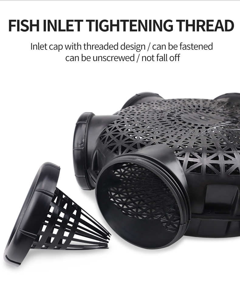 【ZHUITU】★Free Gift★ Finless Eel Loach Trap Fishing Cage Fishnet ...