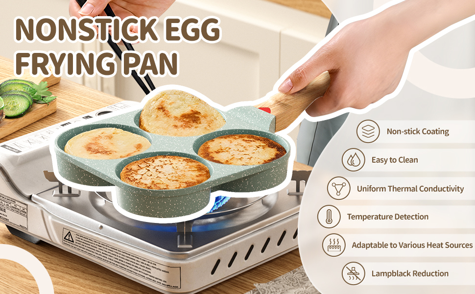 Innerwell Kuali Penggorengan Telur Nonstick Nonstick Egg Frying Pan ...