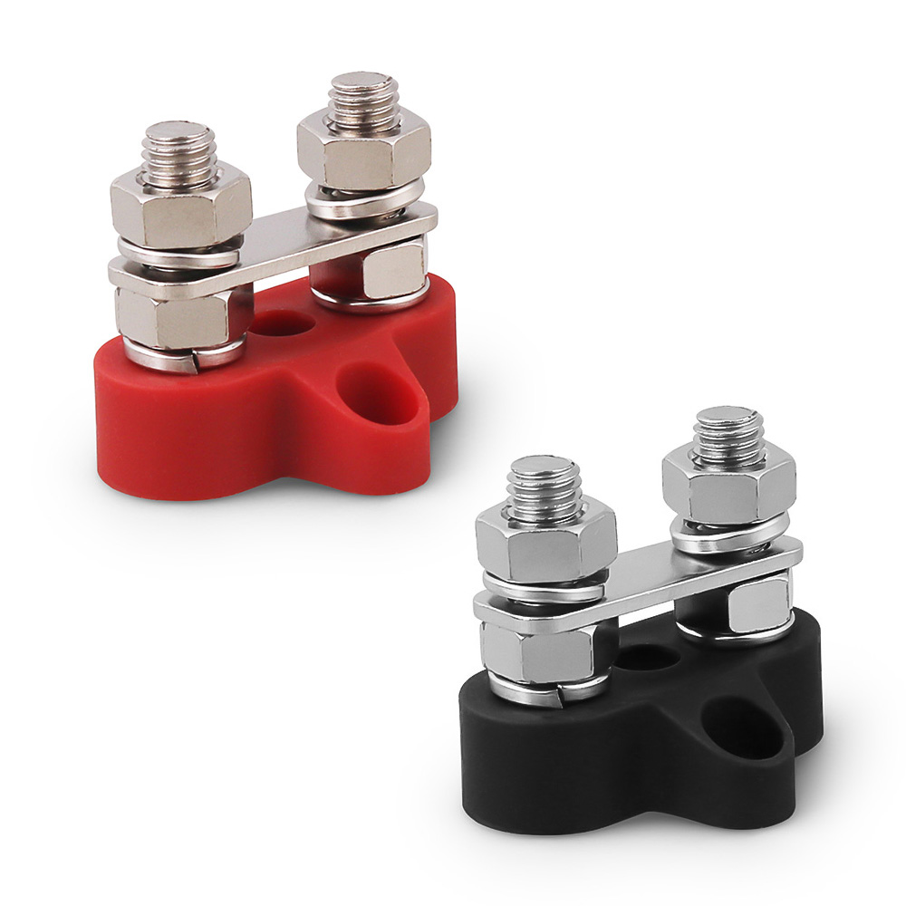 1PCS Bus Bar Terminal Block 5/16inch M8 DC 48V Power Junction Block ...