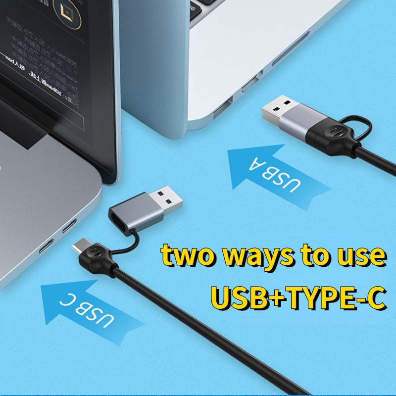 1000 Mbps Gigabit Type-C/USB to LAN Port Converter Cable - USB-C/USB 3.0 to RJ45 LAN Port ...