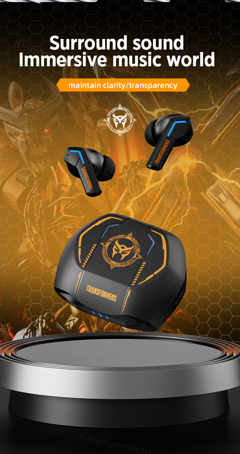 Transformers TF-T06 Wireless Bluetooth Earphone With Microphone HIFI ...
