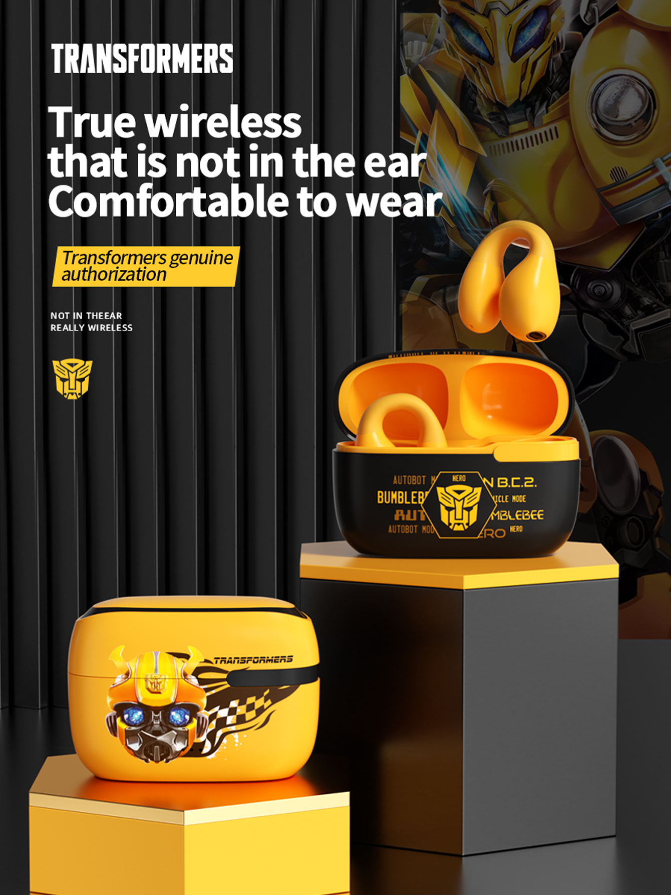 Transformers TF-T05 Wireless Bluetooth Earphone HIFI Sound Noise ...