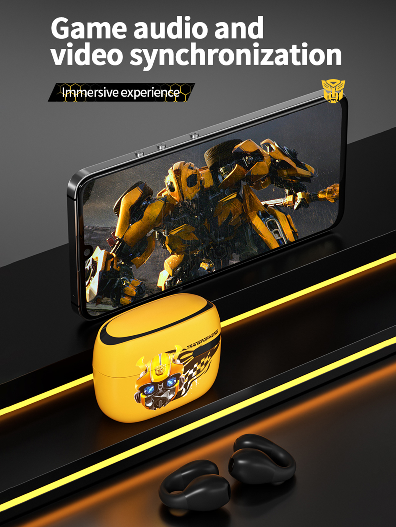 Transformers TF-T05 Wireless Bluetooth Earphone HIFI Sound Noise ...