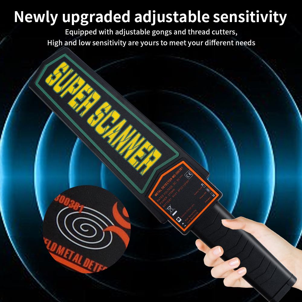 High-performance Hand Held Metal Detector Super Scanner High ...