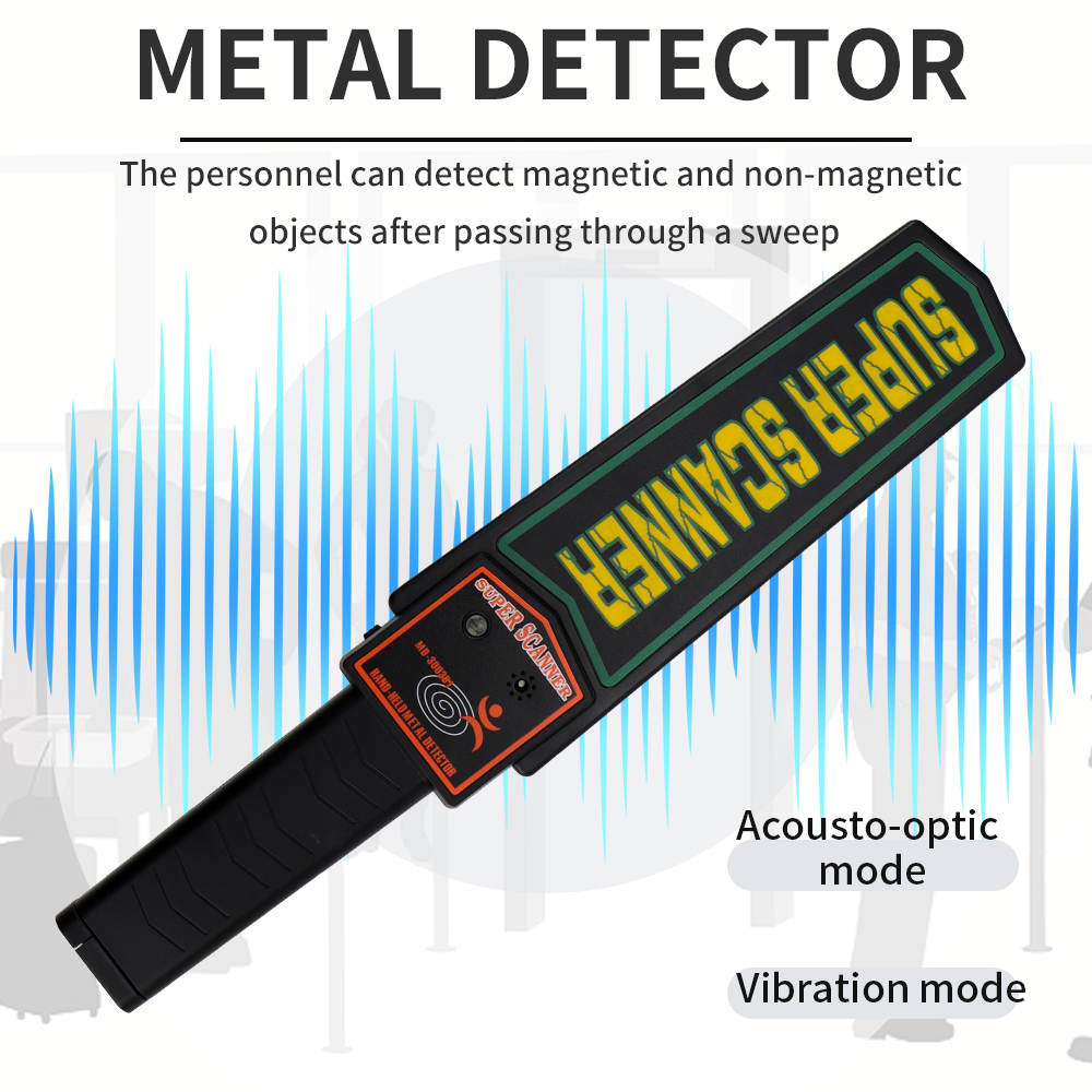 High-performance Hand Held Metal Detector Super Scanner High ...