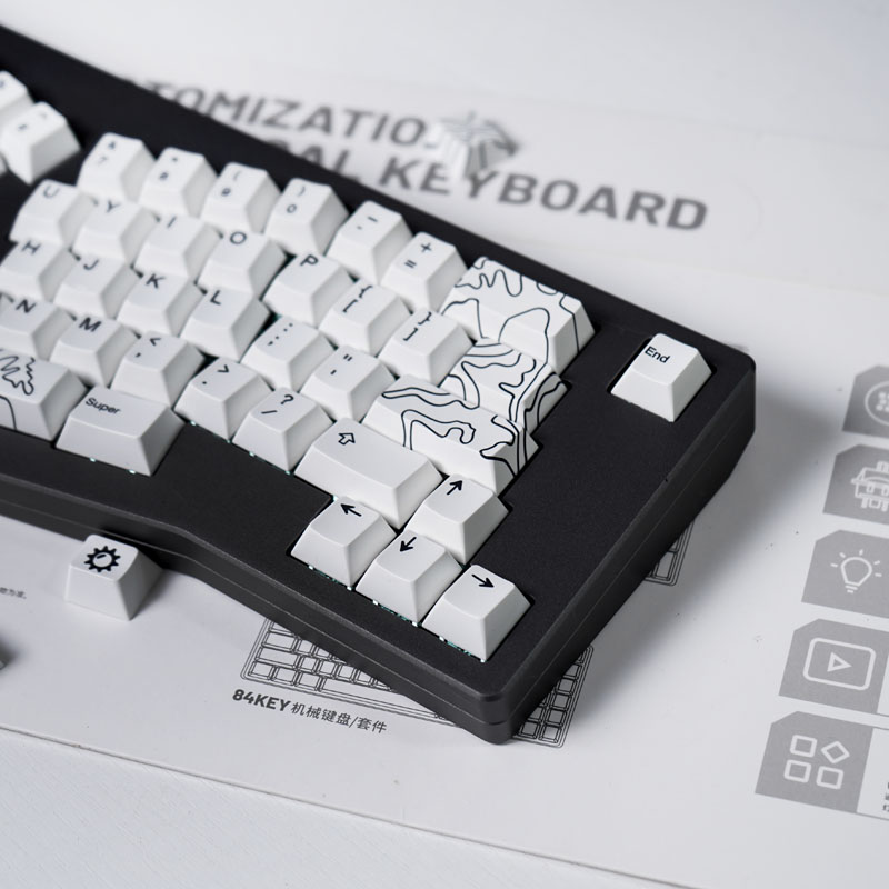 GMK Canyon Keycaps PBT keycaps Five Dye Sublimation Cherry Profile ...