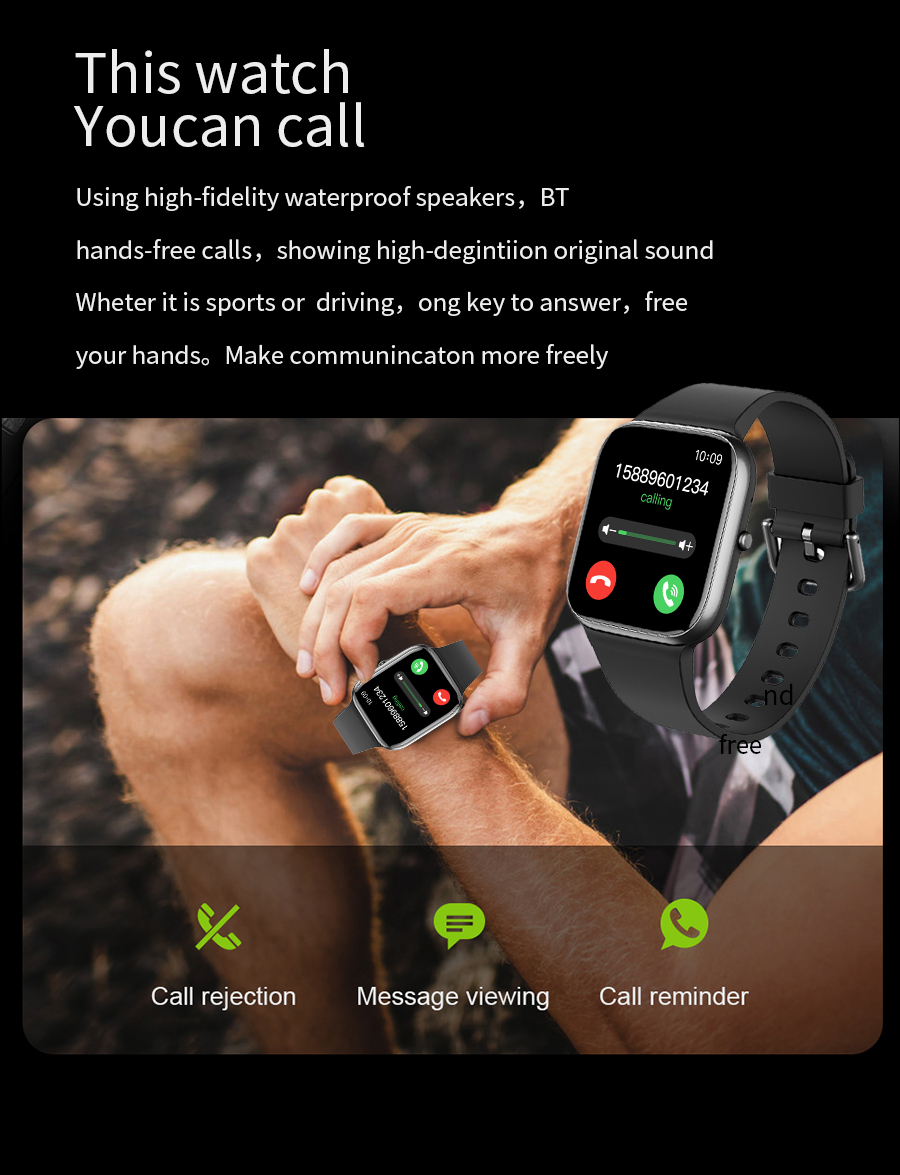 2024 Premium Smart Watch Y9 pro Men Bluetooth Call Heart Rate Sleep ...