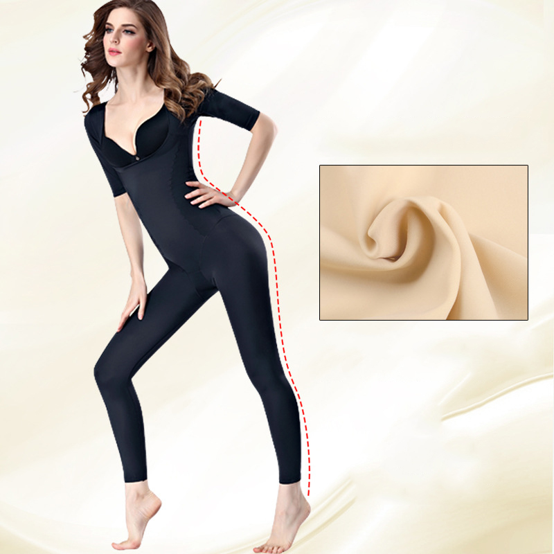 WECHERY Full Body Shaper Long Bodysuit Women Body Modeling Shapewear ...