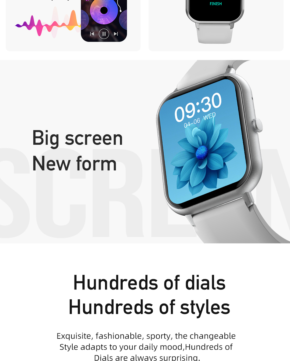 Awei H25 Smartwatch 1.83” Screen | Bluetooth Call | IP67 Waterproof ...