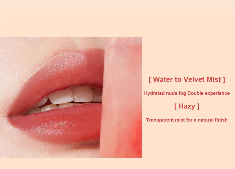 INTO YOU genuine water mist lip glaze soft mist matte transparent mist ...