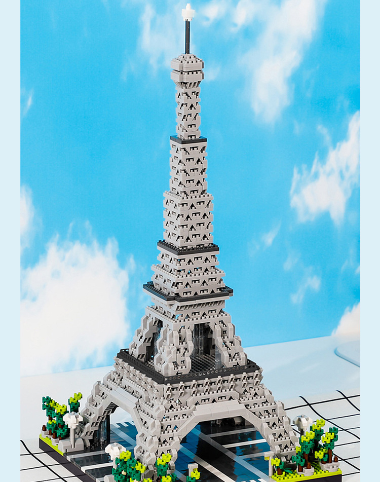 Eiffel Tower Building Blocks Kits,Build your own architectural ...