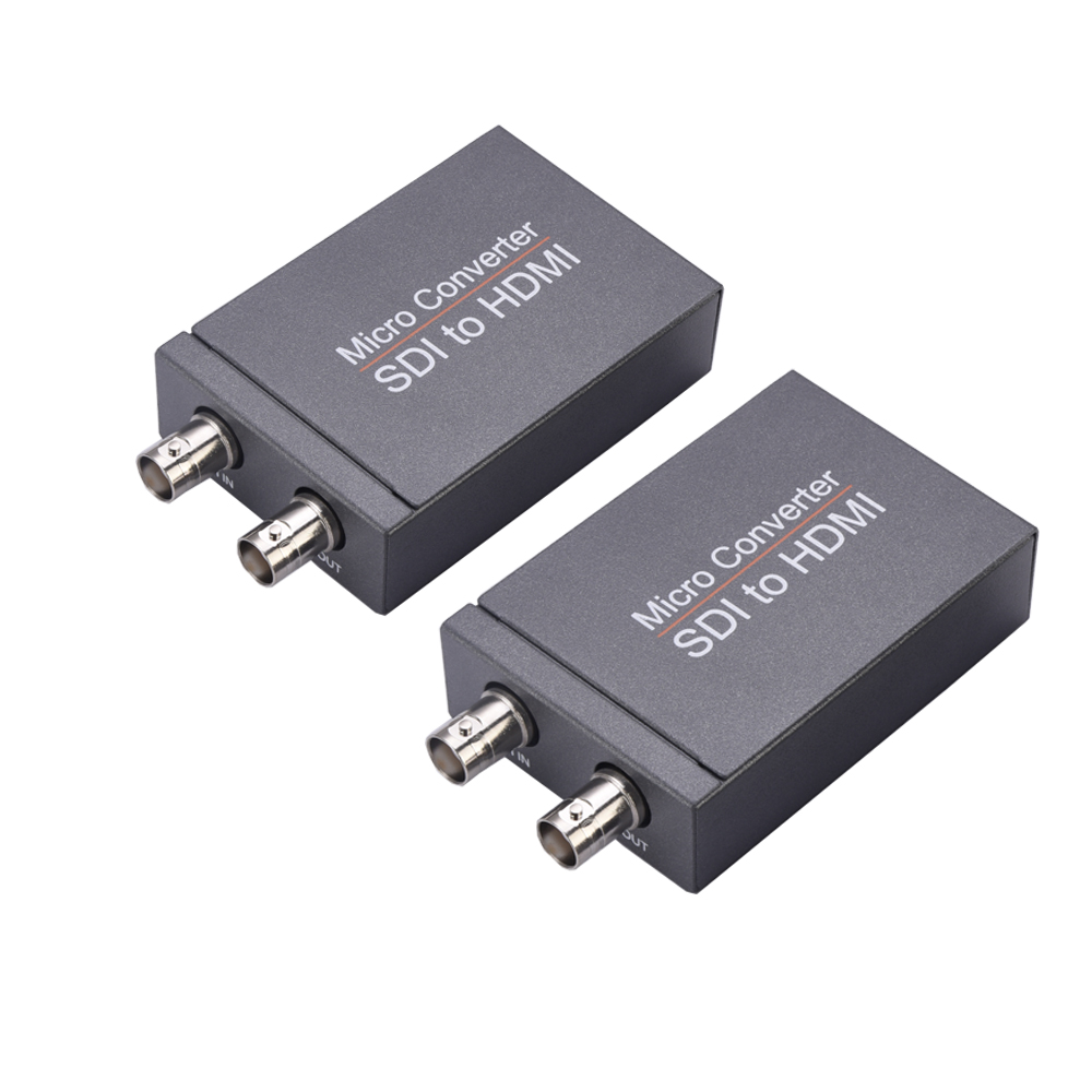 Micro SDI Converter SDI to HDMI/SDI to SDI 2 Routes Output Mini HD ...