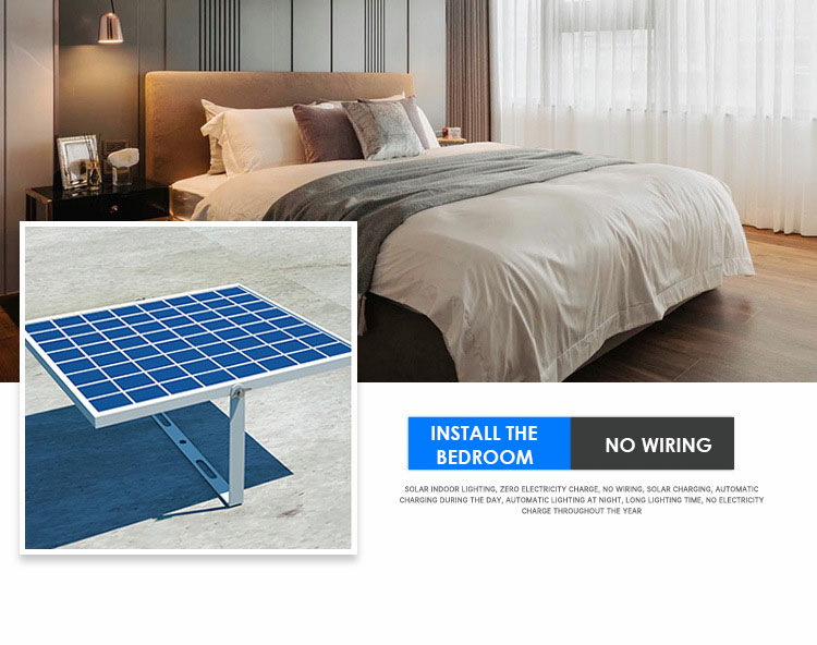 Solar Light Indoor 3000W LED Solar Light Ceiling Bedroom Lamp lampu ...