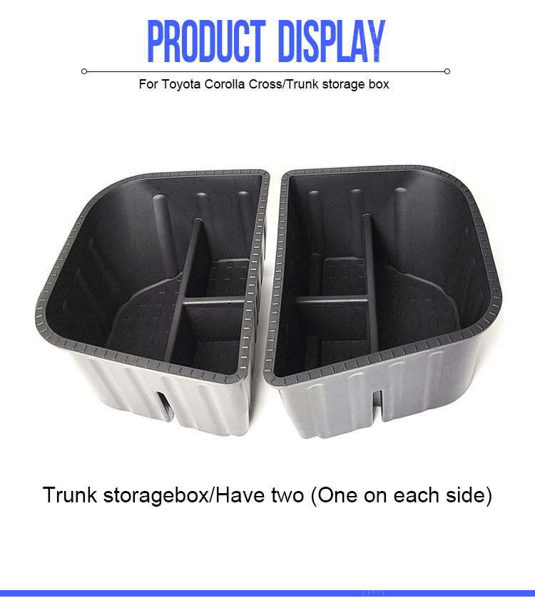 For Toyota Corolla Cross XG10 2021-2025 Car trunk storage box Container ...