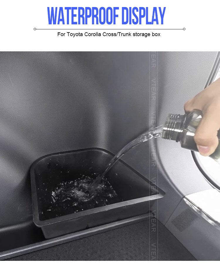 For Toyota Corolla Cross XG10 2021-2025 Car trunk storage box Container ...