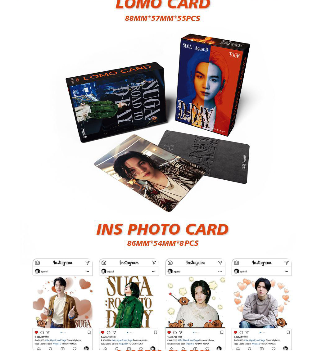 suga Solo Album Agust D Merchandise Gift Box Set (Birthday Gift ...