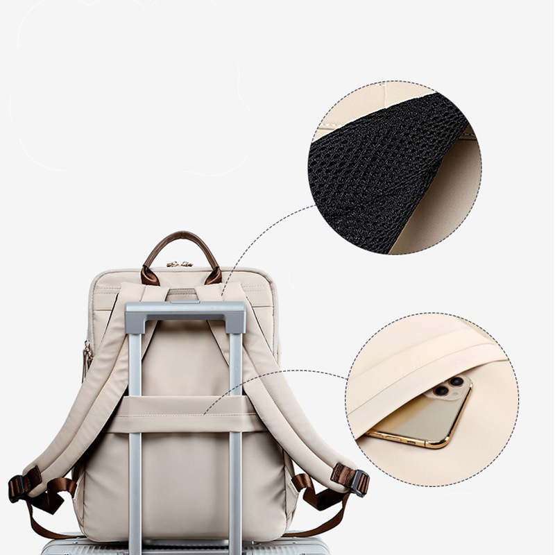 Leacat Simple shockproof drop-proof waterproof laptop backpack for ...
