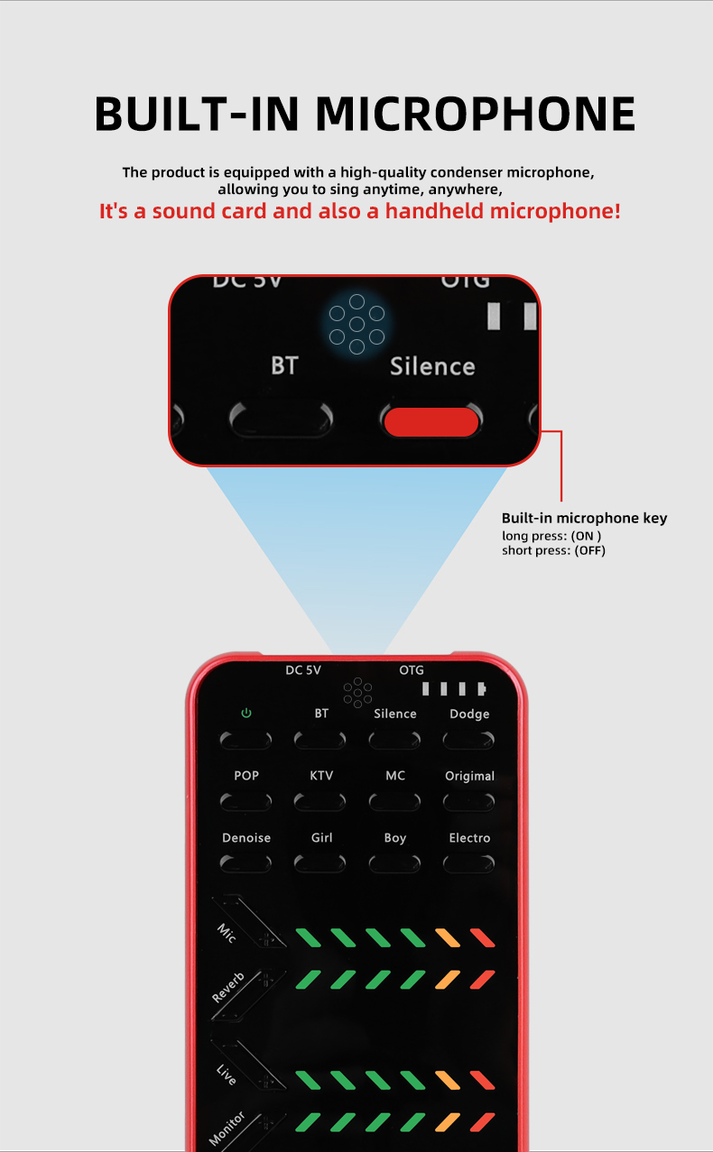 [Local Stock] NEW SK01 Live Sound Card For Cell Phone Pc Bluetooth ...