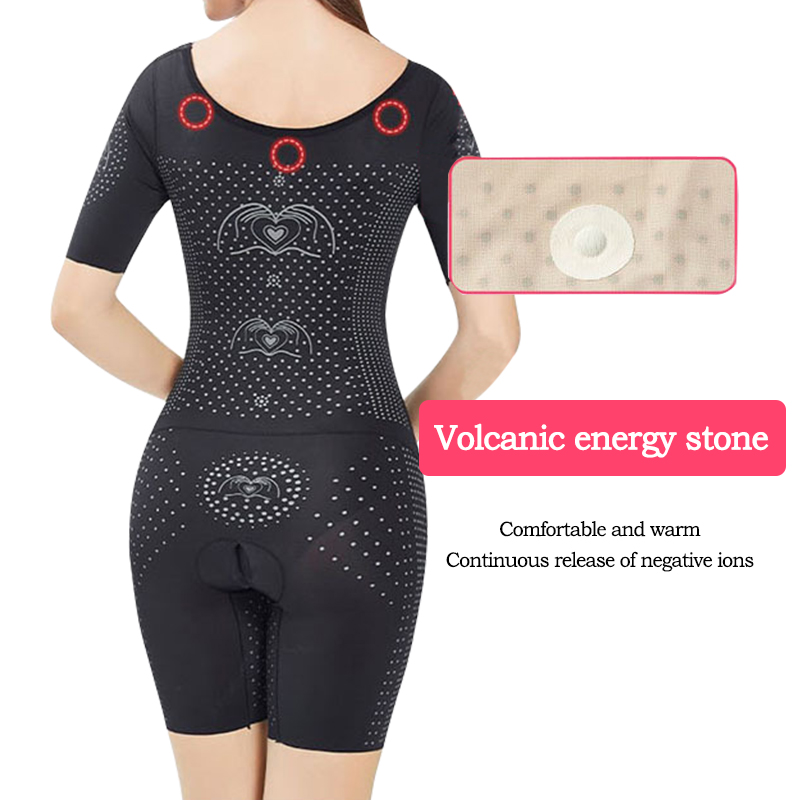 WECHERY Postpartum Slimming Body Shaper Bodysuit Shapewear Fat Burning ...