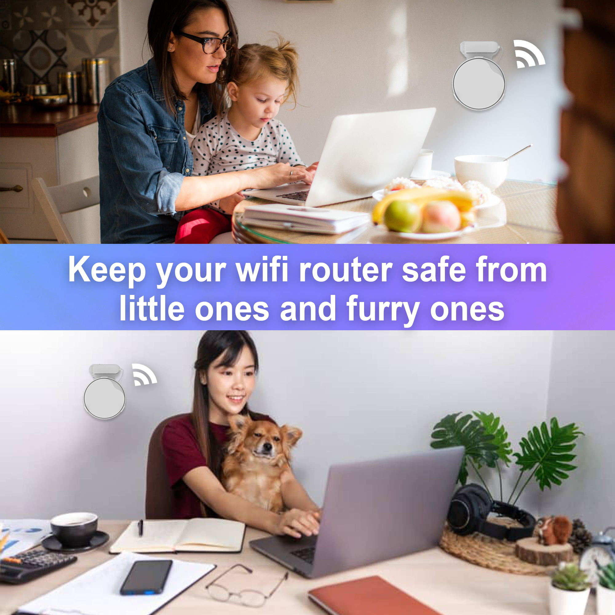 Wi-Fi Wall Mount for TP-Link Deco X50-PoE WiFi 6 Mesh Whole Home WiFi ...