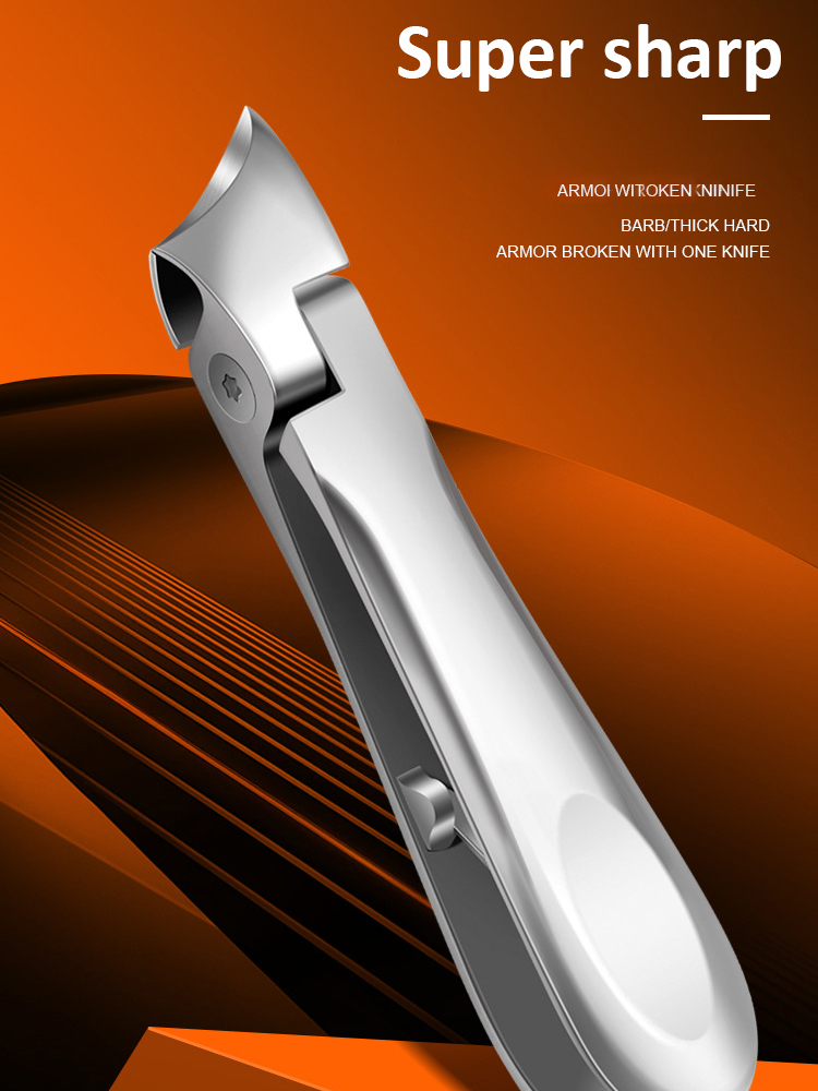 Diagonal Nail Clippers For Thick Toenails And Fingernails Wide Jaw ...