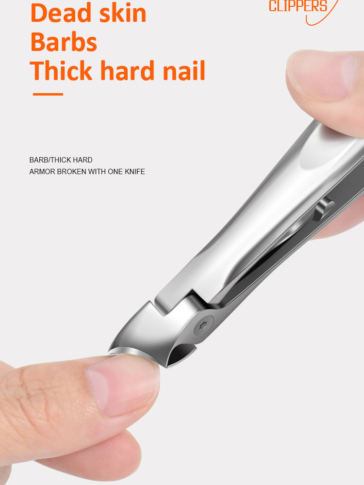 Diagonal Nail Clippers For Thick Toenails And Fingernails Wide Jaw ...